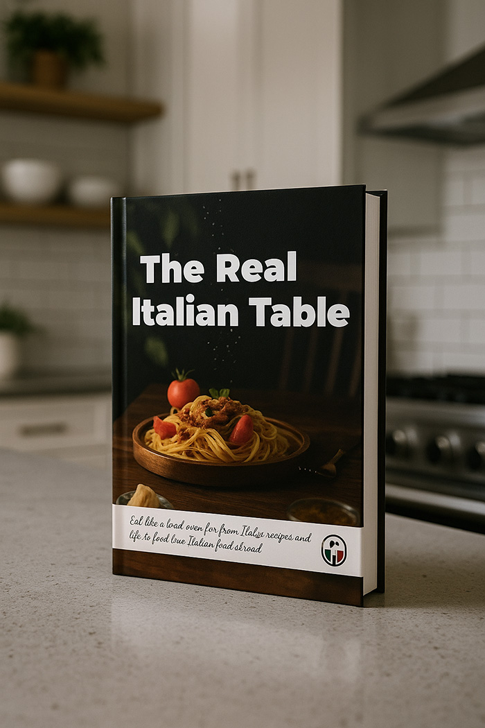 The Real Italian Table Ebook - Authentic Italian Recipes
