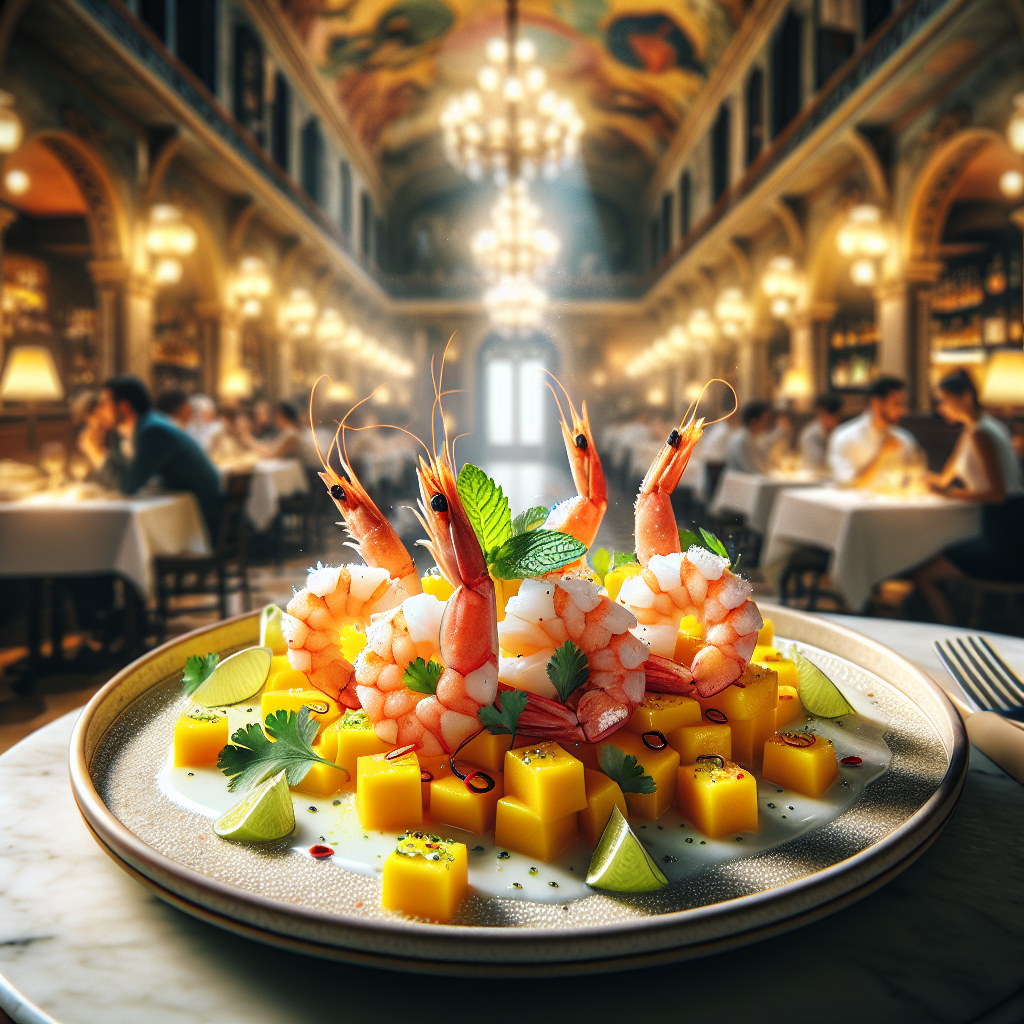 Crudo di Gamberi: A Refreshing Italian Seafood Delight